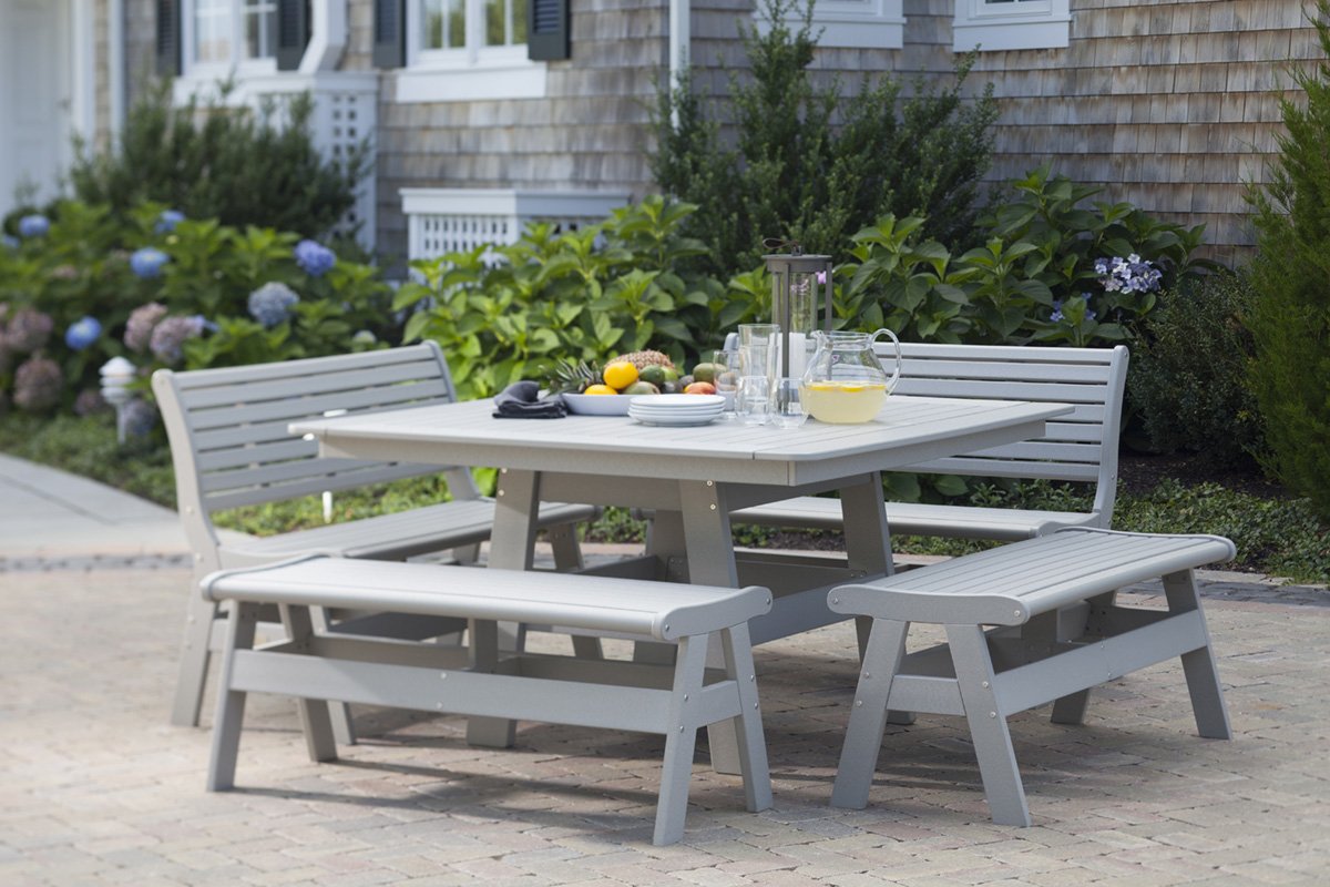 Outdoor Dining Table and Chairs | Order Poly Outdoor Dining Sets ...