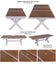 DuraWeather Poly® 9-Piece Extension Outdoor Dining Table Set