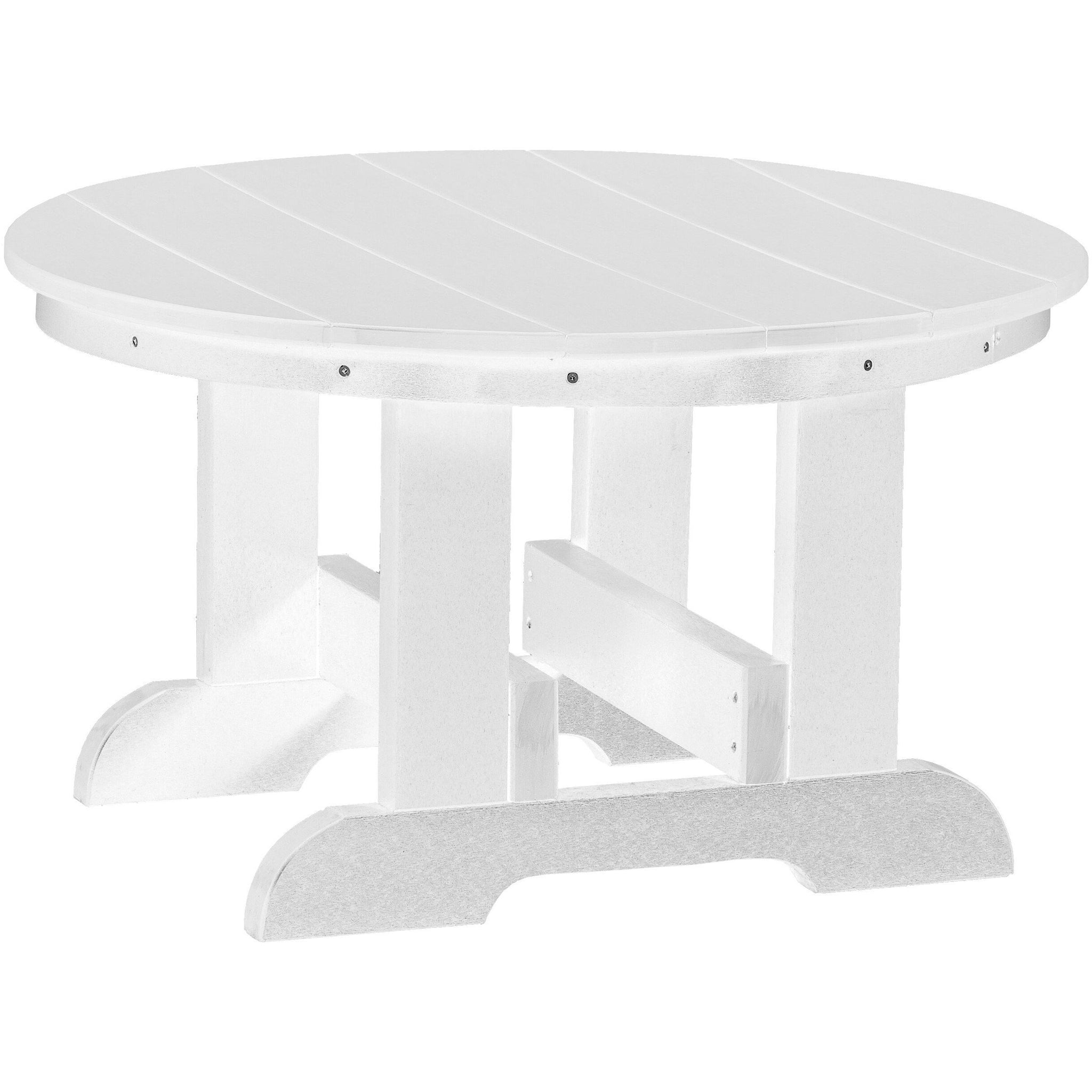 DuraWeather Poly® I 32" Round Coffee Table I All-Weather Furniture