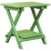 DuraWeather® Poly Folding Deluxe End Table w/ Removable Tray