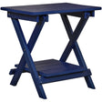 DuraWeather® Poly Folding Deluxe End Table w/ Removable Tray